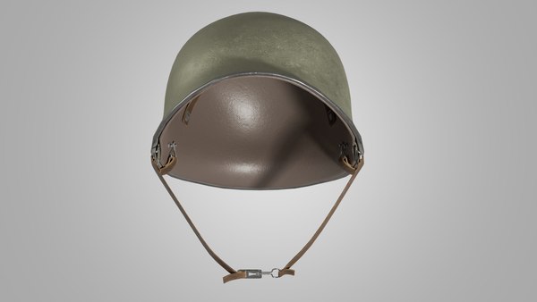 helmetUS WWII M1 Combat Helmet 3D model Low-poly 3D model3Dモデル ...