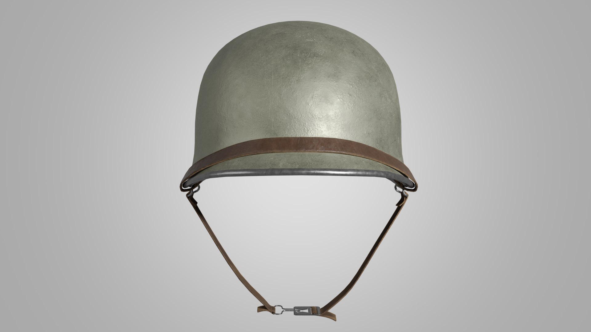 3D Model HelmetUS WWII M1 Combat Helmet 3D Model Low-poly 3D Model ...