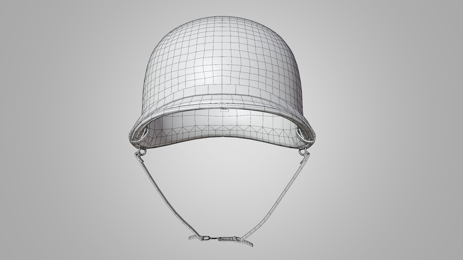 3D Model HelmetUS WWII M1 Combat Helmet 3D Model Low-poly 3D Model ...