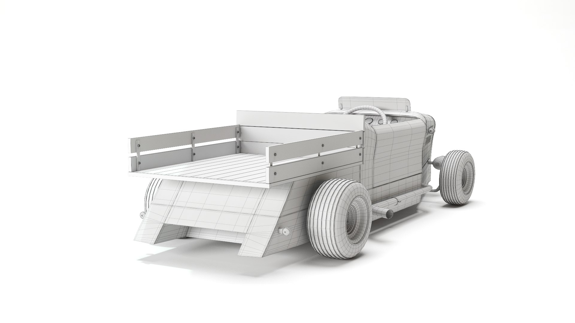 Hot Rod V2 3D Model - TurboSquid 1672734