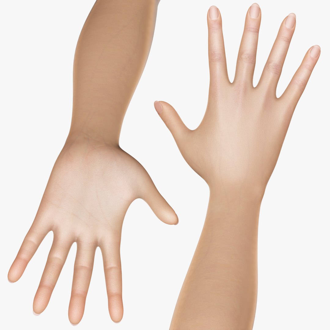 3d Model Kara Female