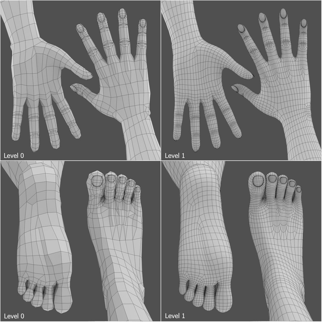 3d model kara female