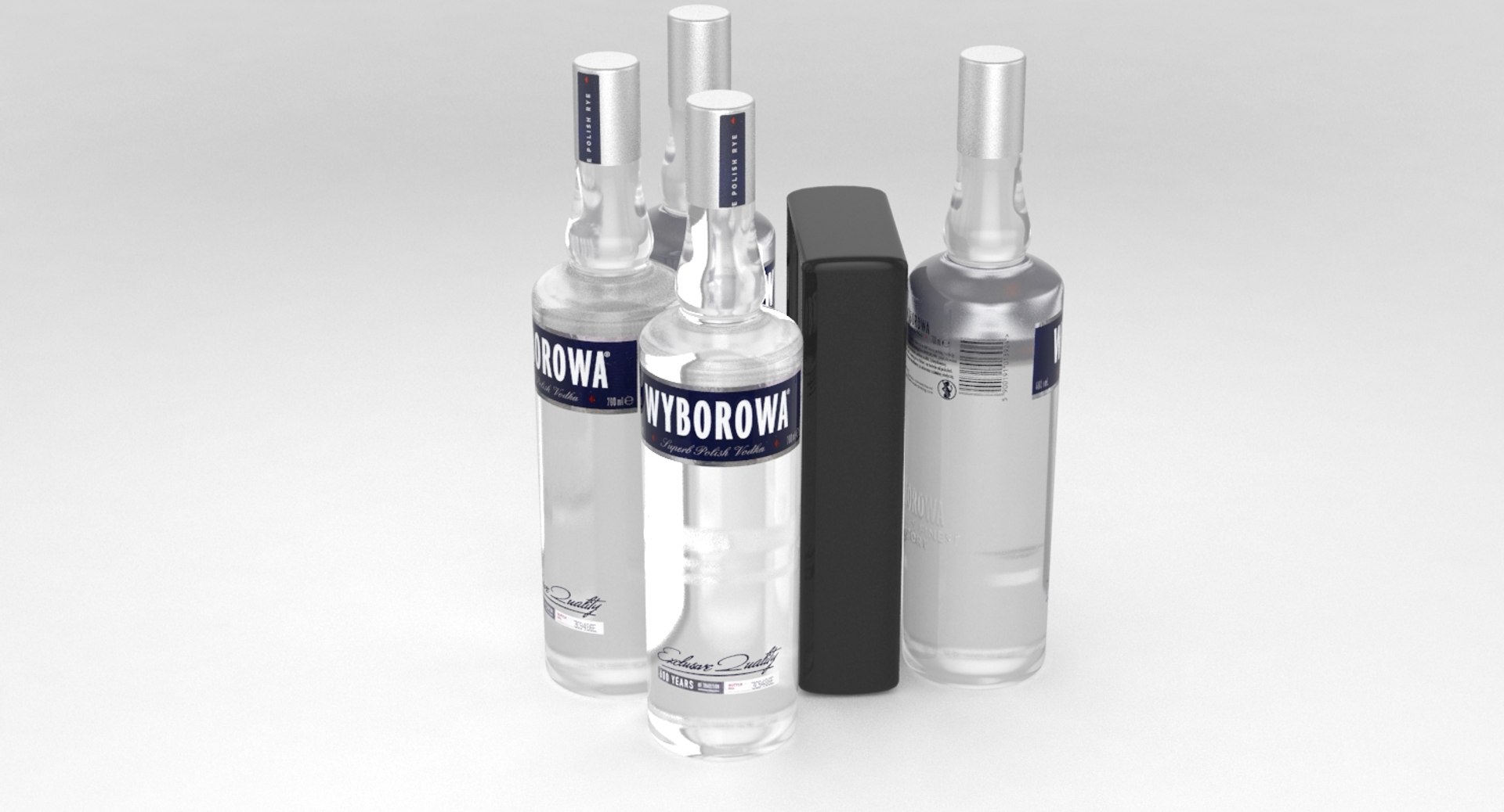 3D vodka - TurboSquid 1267438