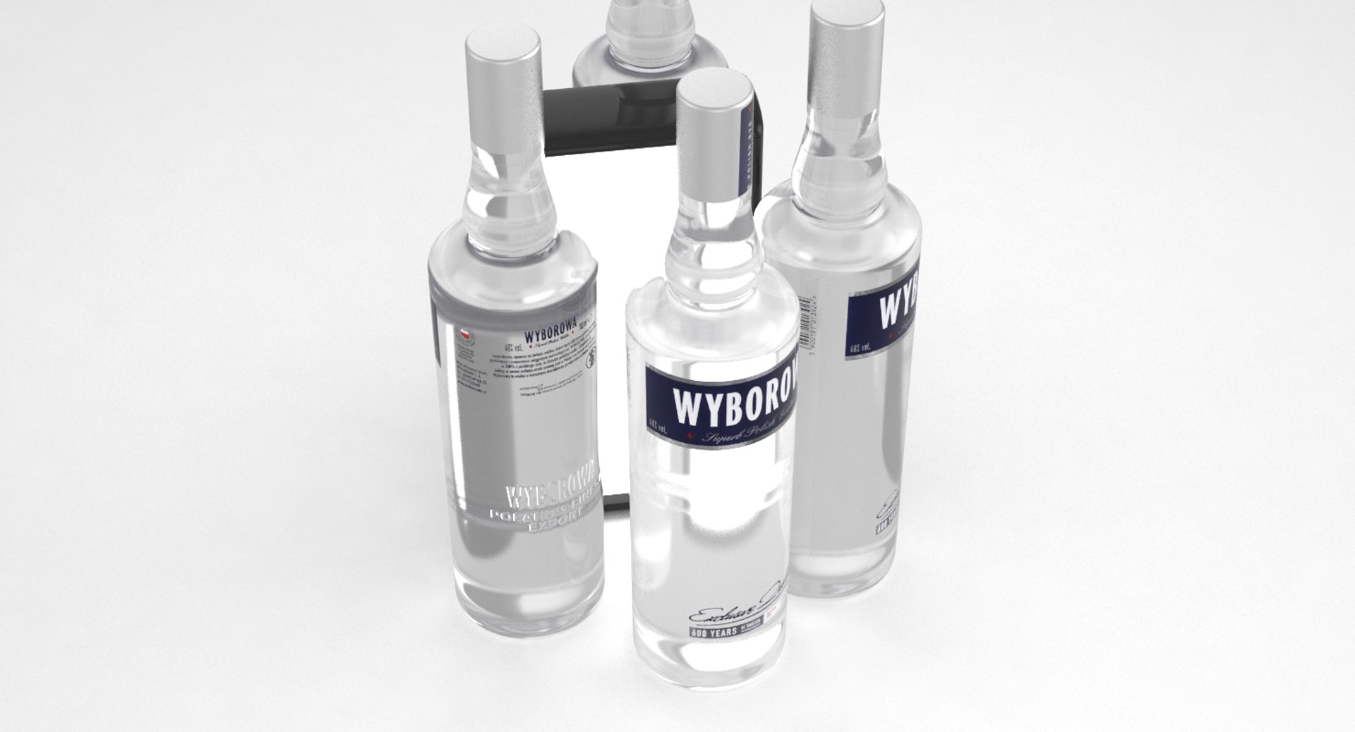 3D vodka - TurboSquid 1267438