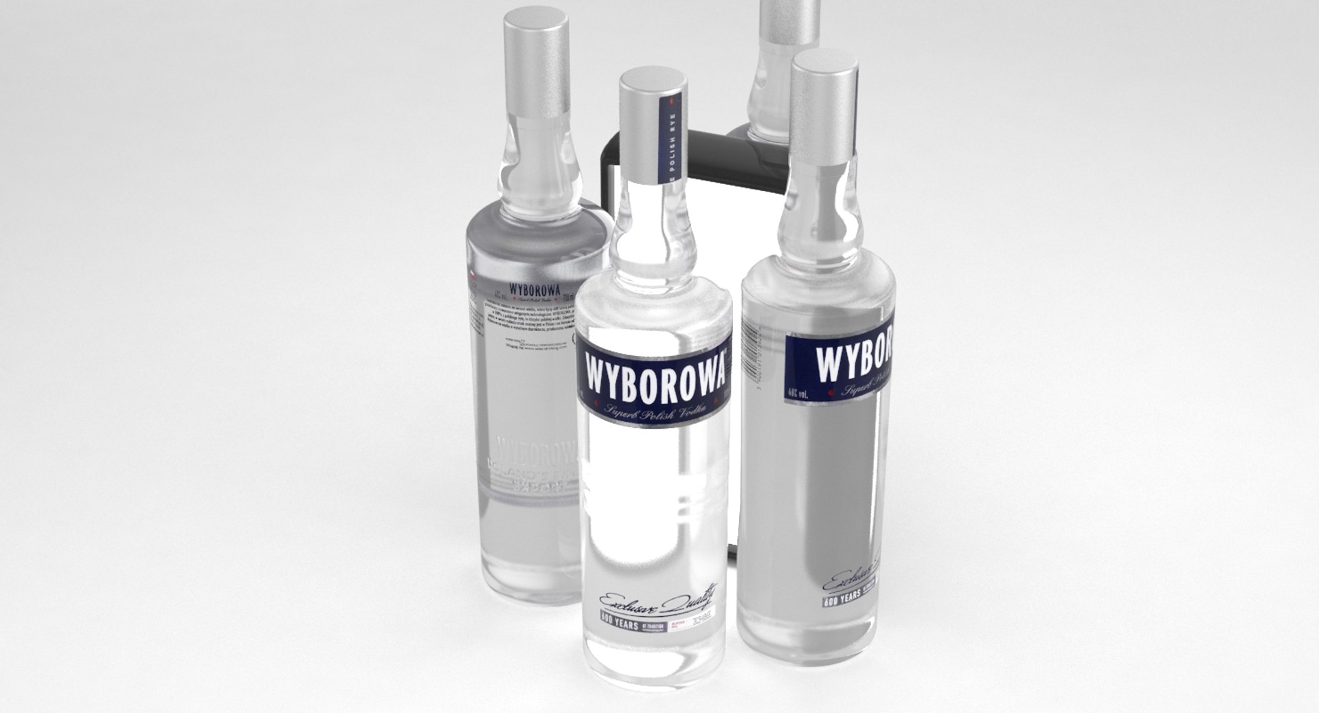 3D vodka - TurboSquid 1267438