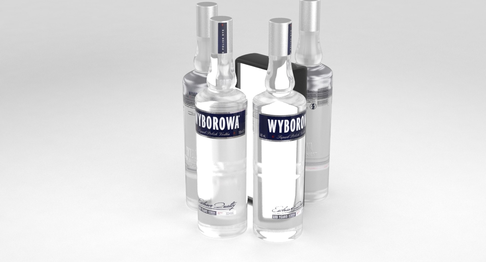 3D vodka - TurboSquid 1267438