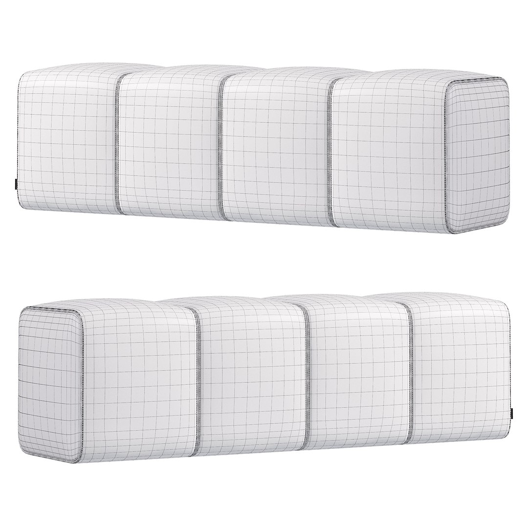 CHARLIE BENCH By Laskasas 3D - TurboSquid 1958495