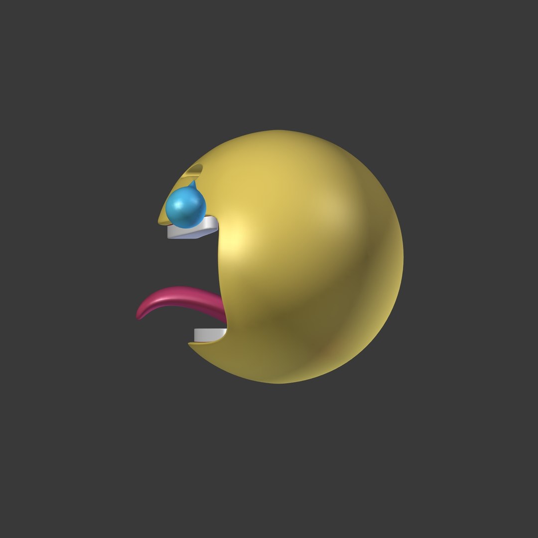 3D Model Laughing Smiley - TurboSquid 1300182