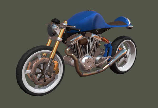 3ds max concept motorcycle