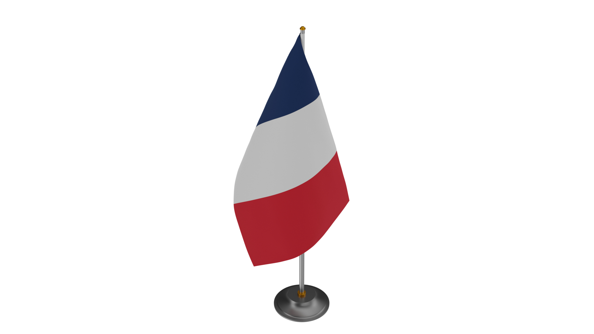 French Flags 3D Model - TurboSquid 2233895
