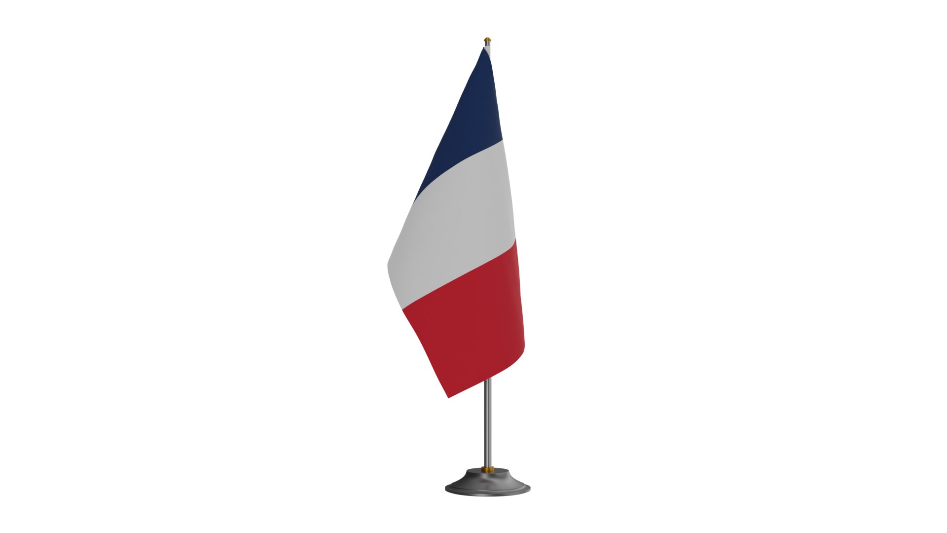 French Flags 3D Model - TurboSquid 2233895