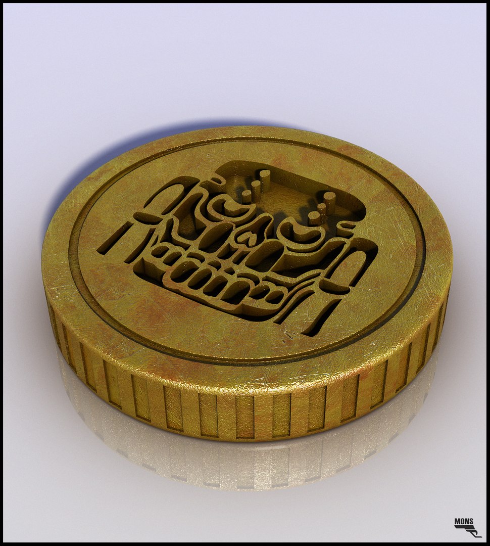 Coin Money Gold 3d Max