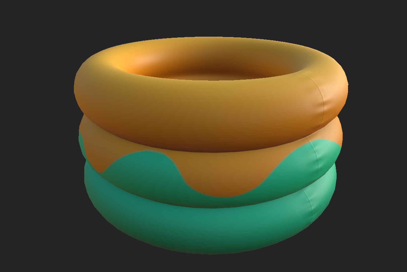 3D Model Inflatable Pool - TurboSquid 1460774