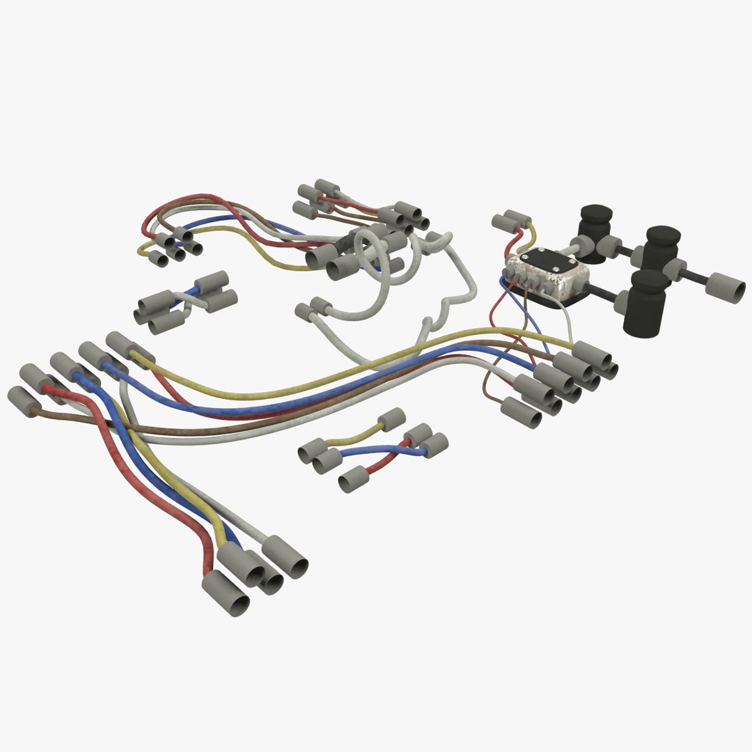 3D Wires Set - TurboSquid 1326242