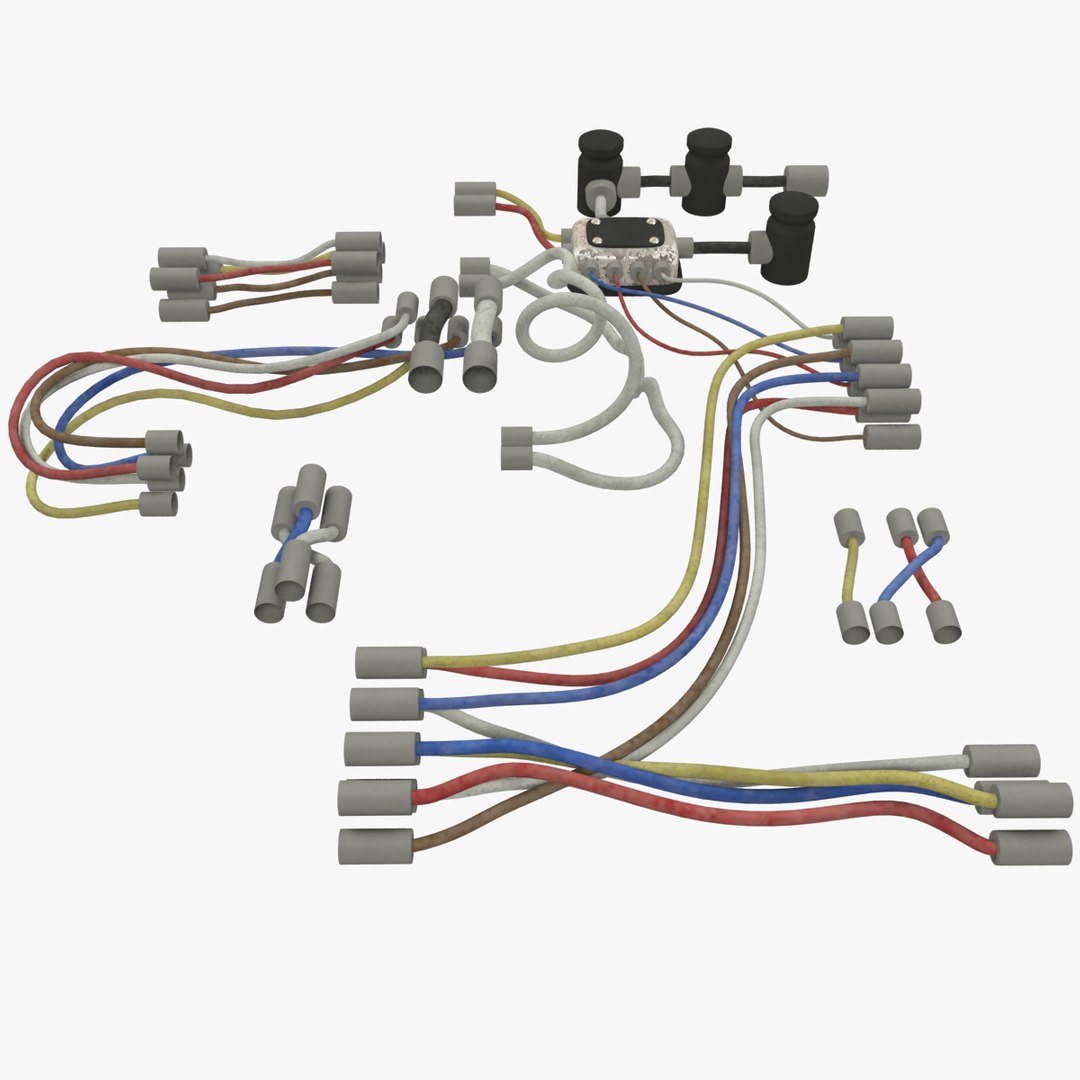 3D Wires Set - TurboSquid 1326242