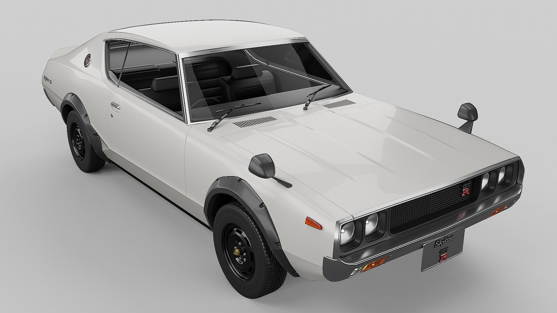 1973 Nissan Skyline 2000GT-R KPGC110 3D Model - TurboSquid 1741352