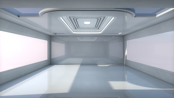modelo 3d Futuristic Room - TurboSquid 2110684