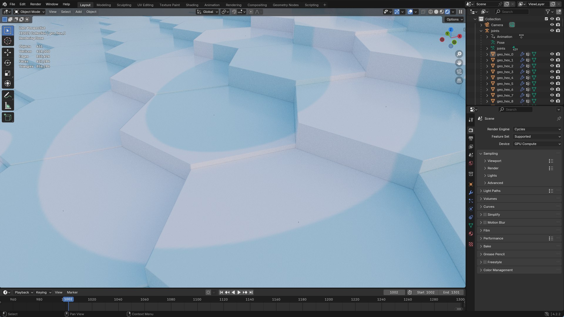 3D Model Hexagon Grid Seamless Loop Animation 3 - TurboSquid 2295397