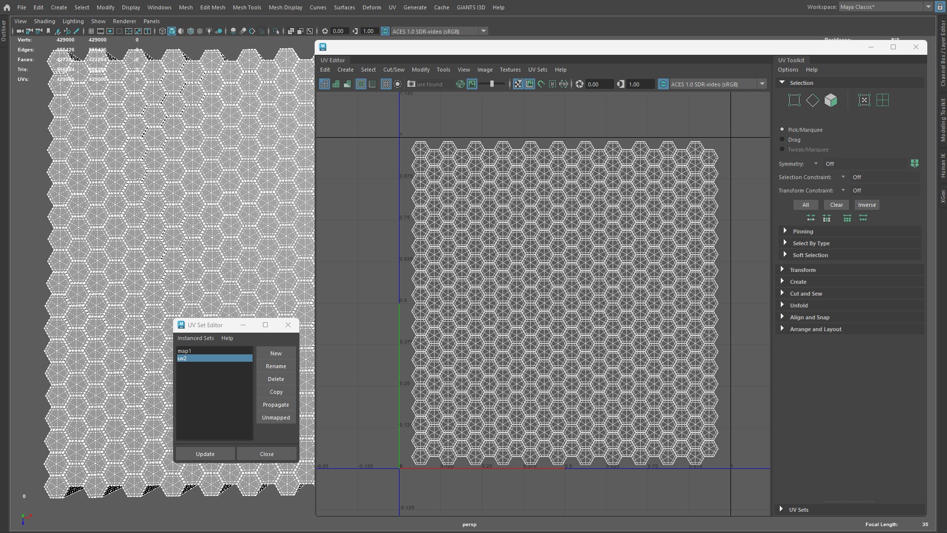 3D Model Hexagon Grid Seamless Loop Animation 3 - TurboSquid 2295397