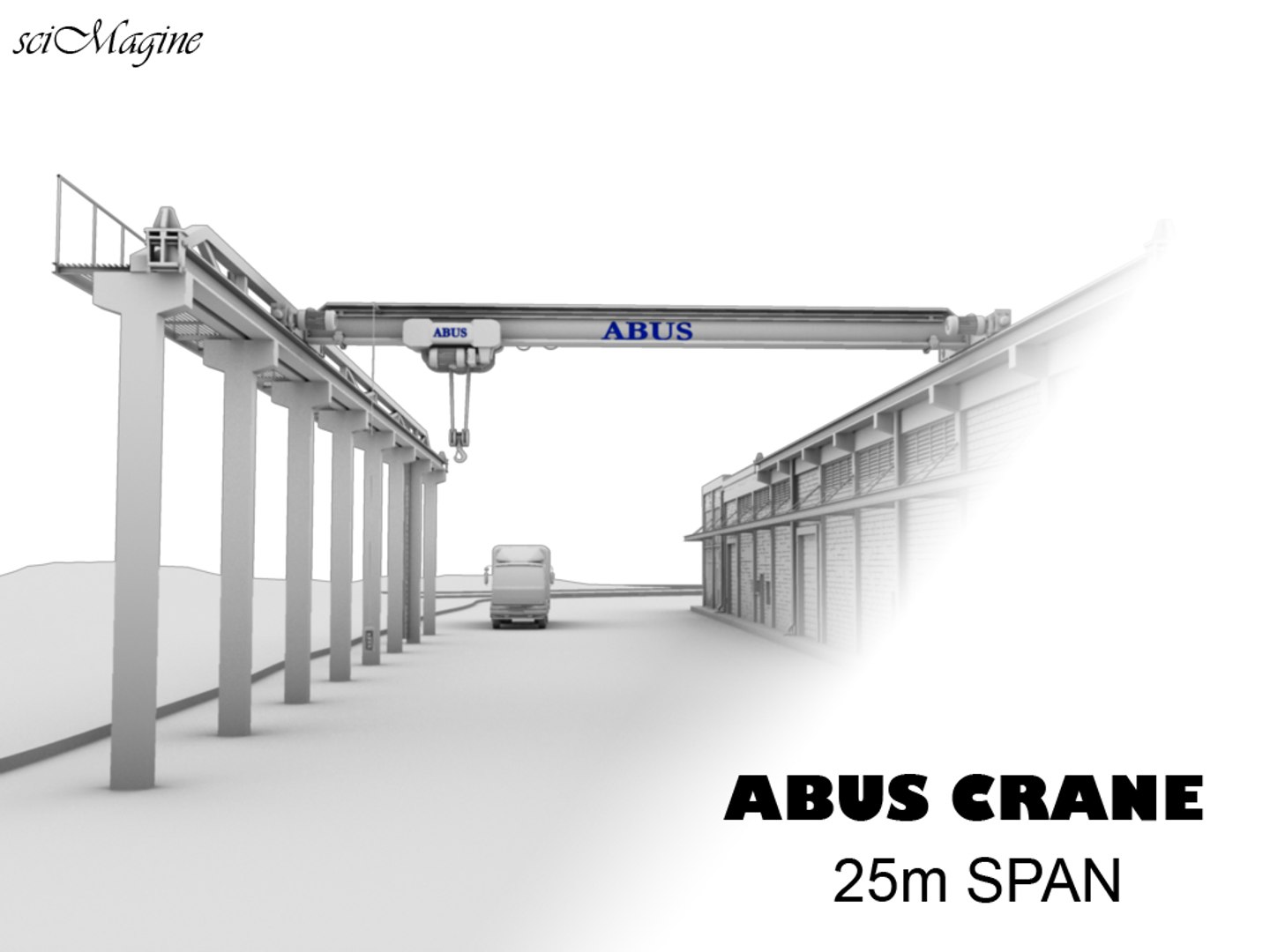 Abus Crane 3d Model