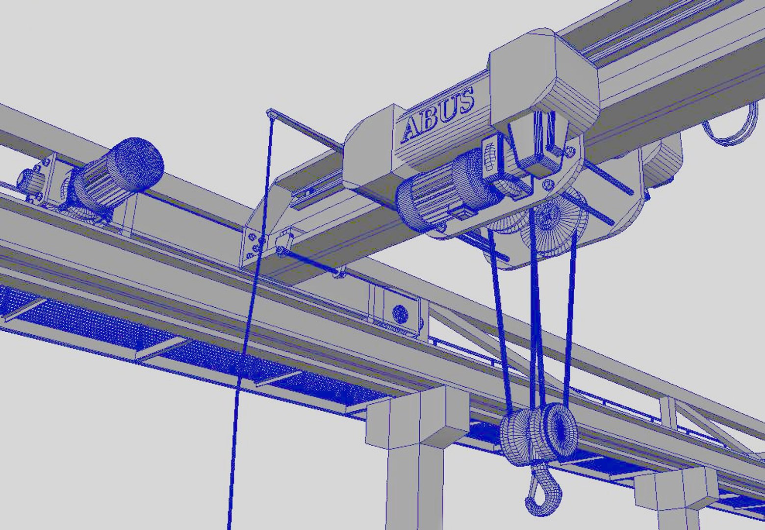 Abus Crane 3d Model