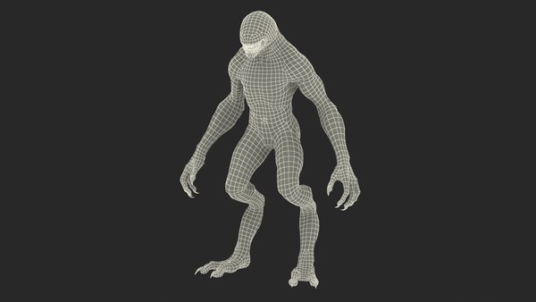 modelo 3d Criatura monstruosa aparejada para Maya - TurboSquid 1717750
