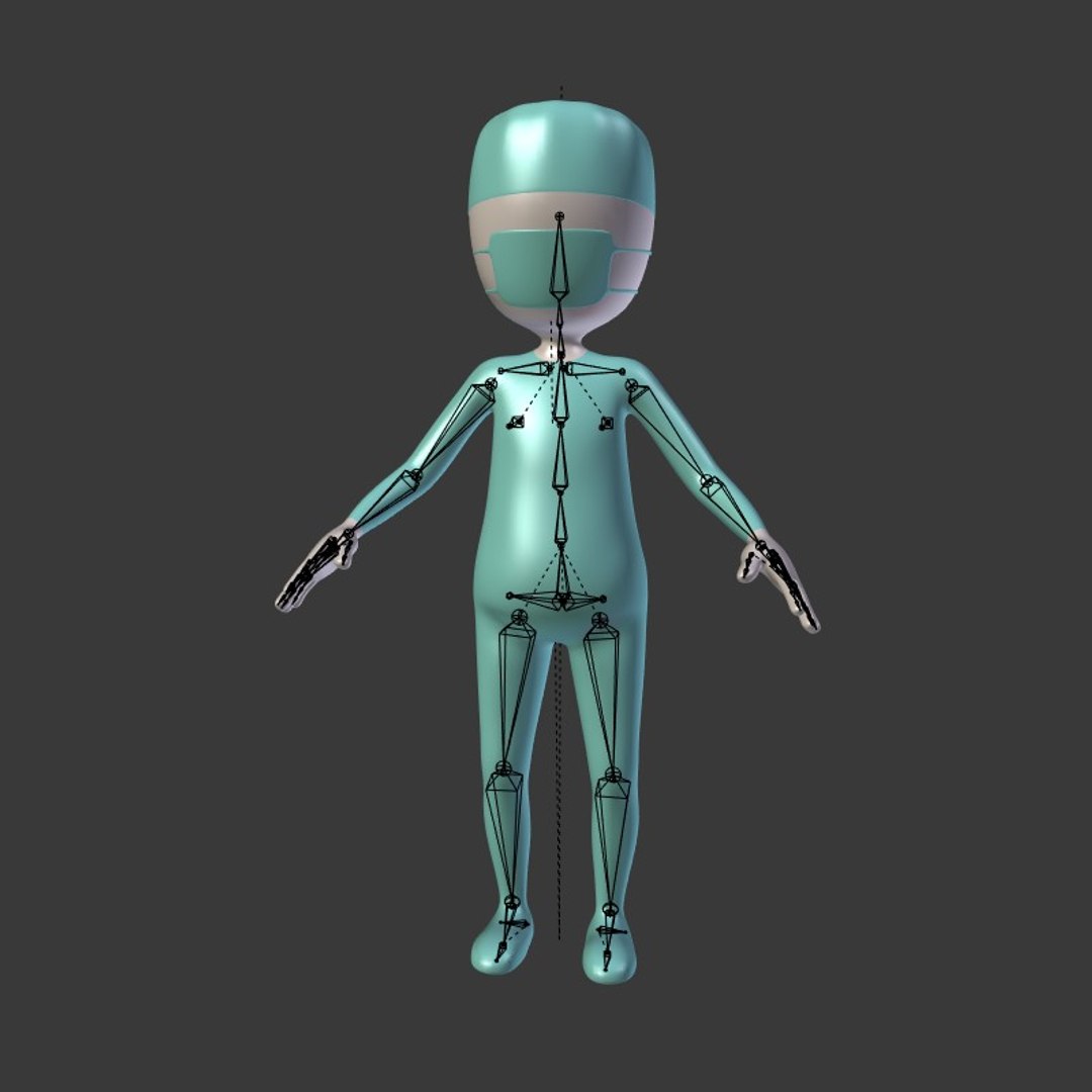 3D Cartoon Surgeon - TurboSquid 1395465