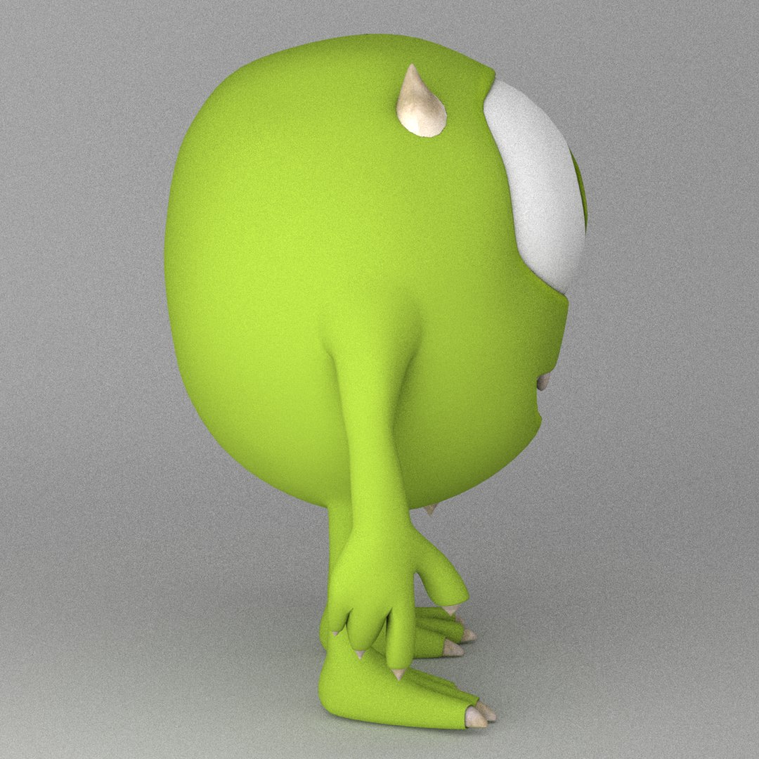 3D Model Mike Wazowski - TurboSquid 1707831