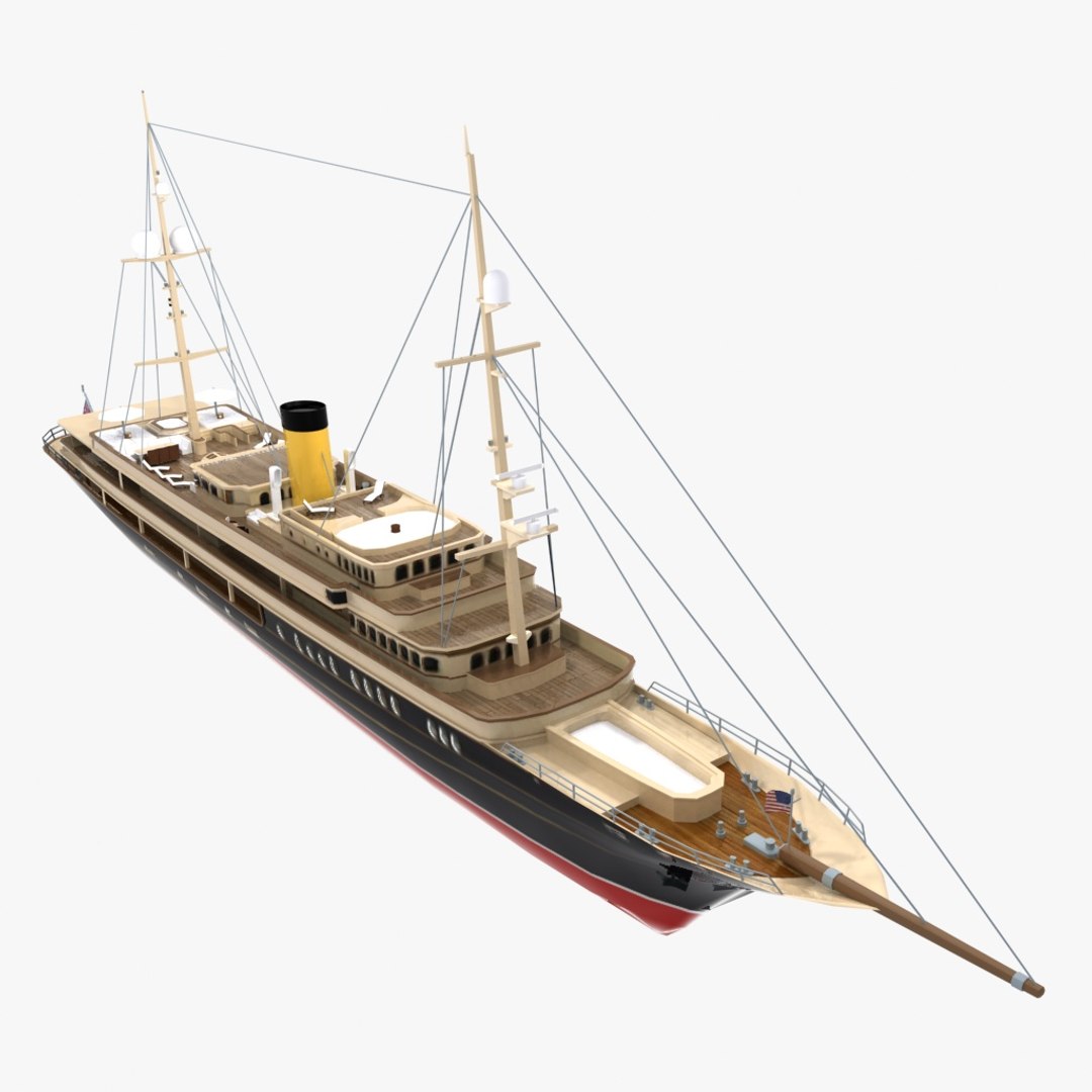 3D Nero Yacht Simulation - TurboSquid 1204357
