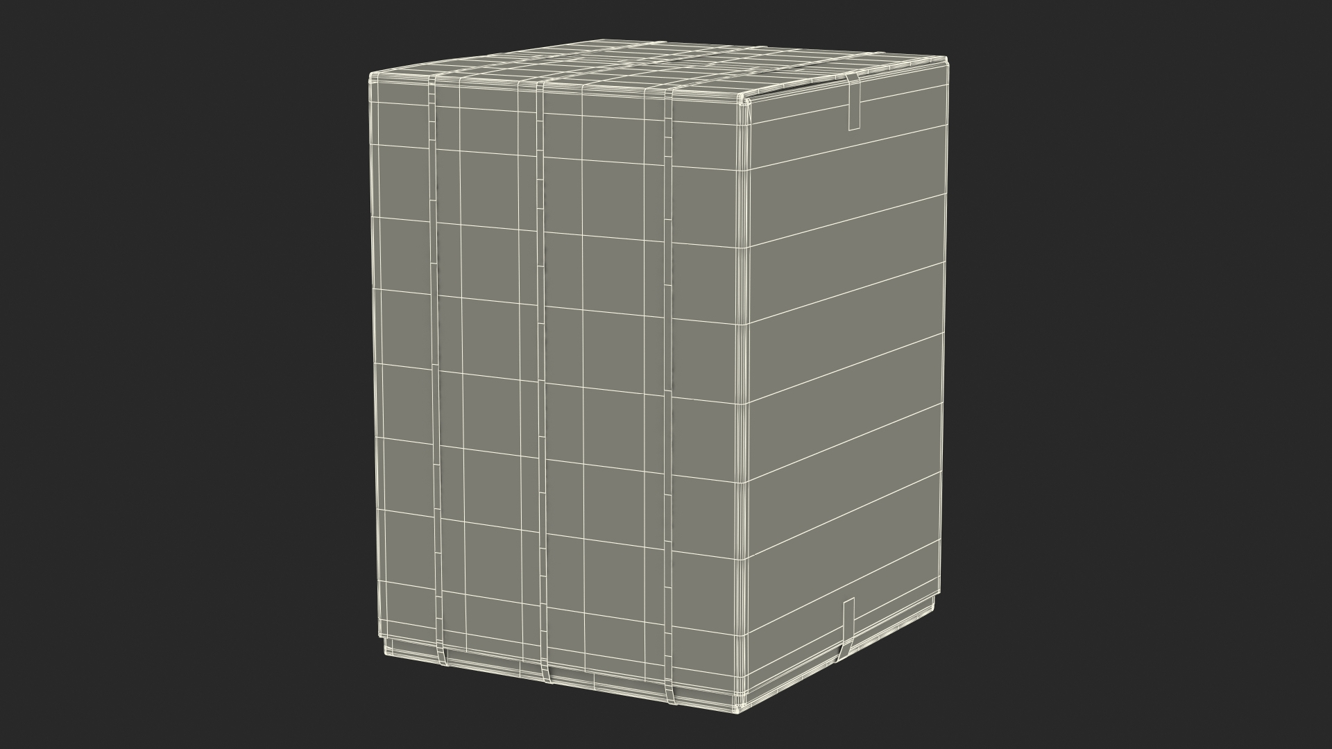 Dryer Cardboard Box 3D Model - TurboSquid 2117236