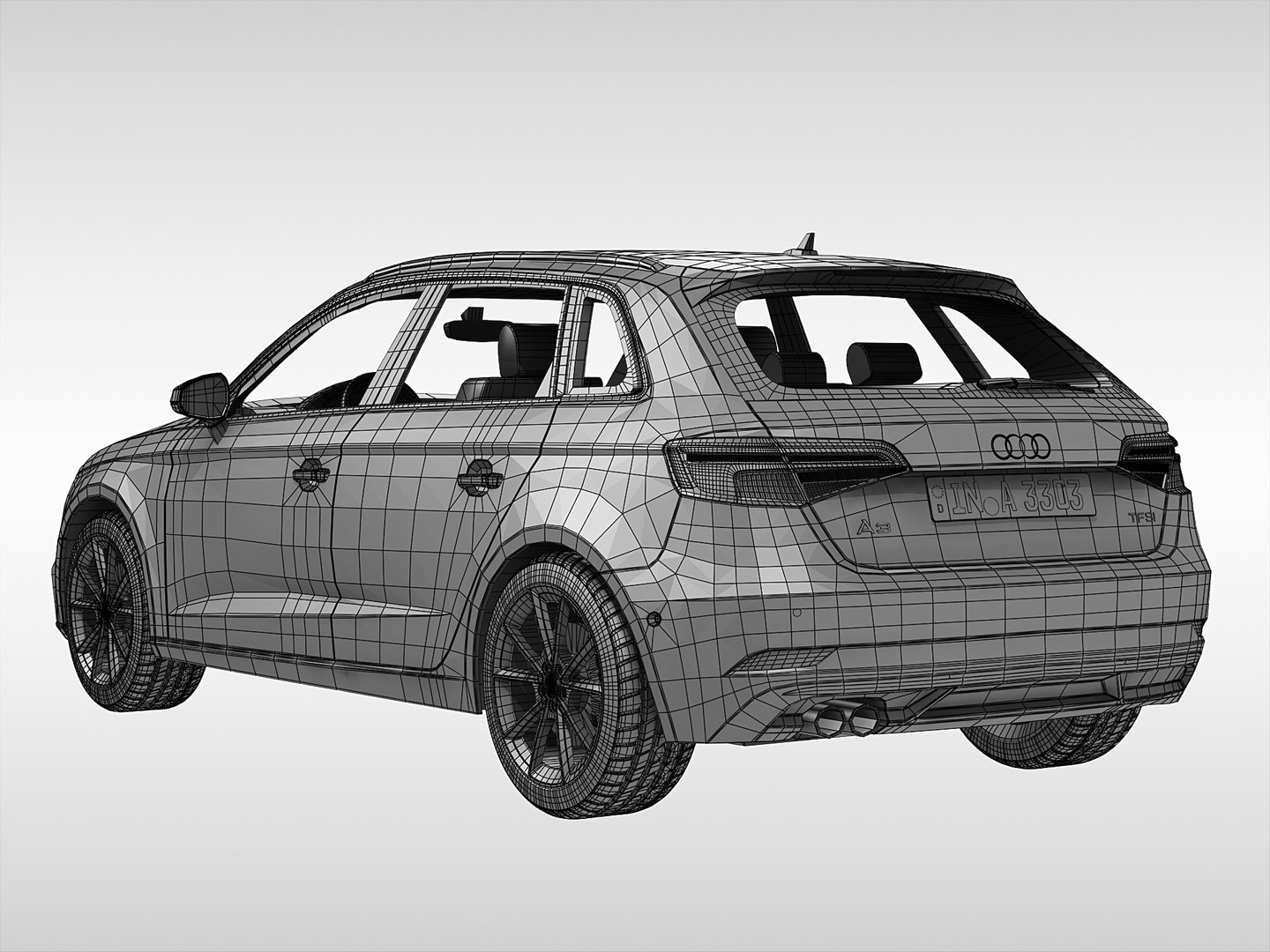 3d Model Audi Car