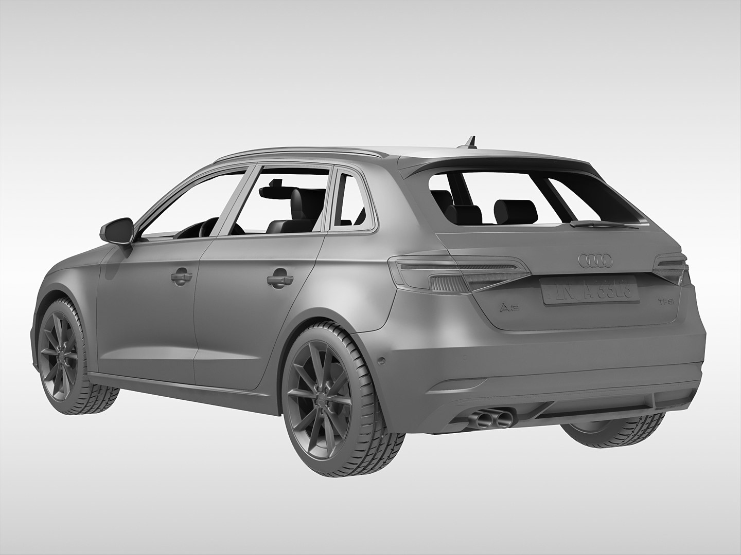 3d Model Audi Car
