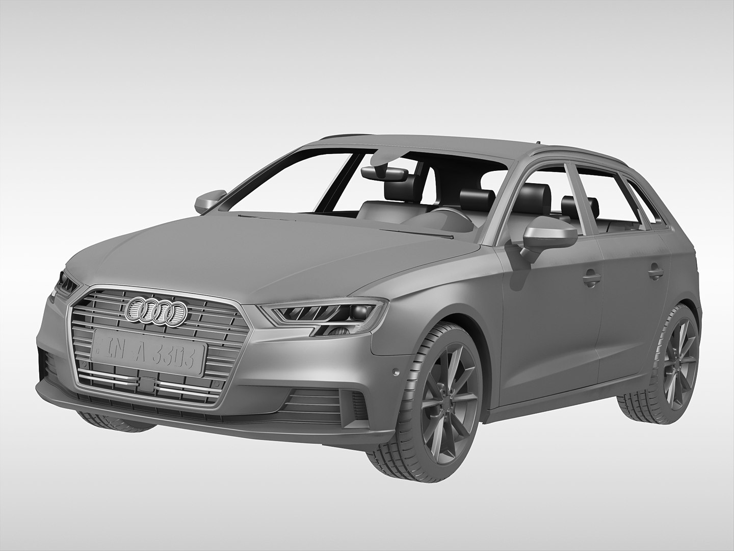 3d Model Audi Car