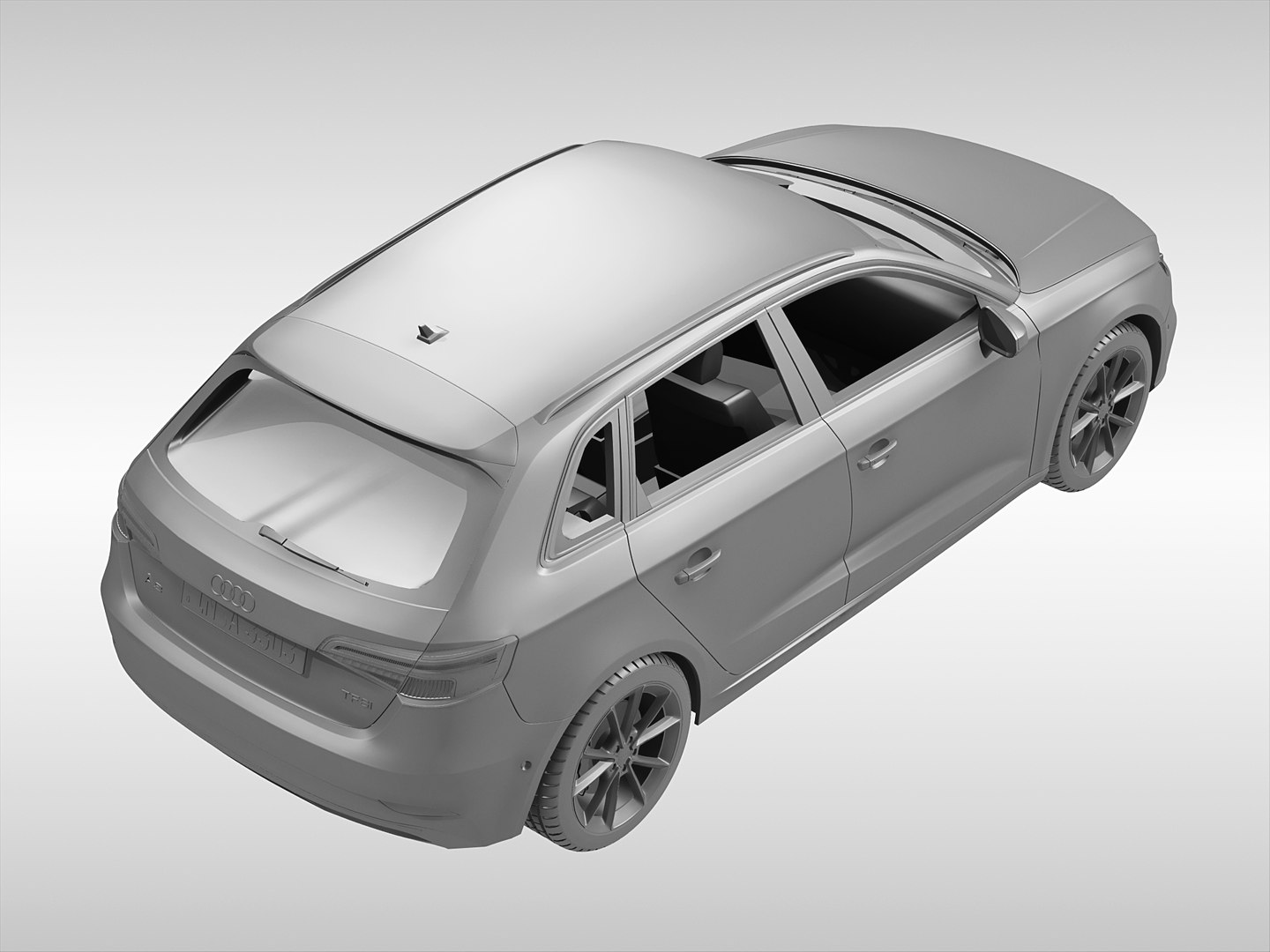 3d Model Audi Car