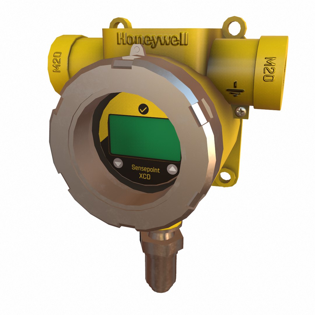 3D Honeywell Sensepoint XCD Low Poly - TurboSquid 2388122