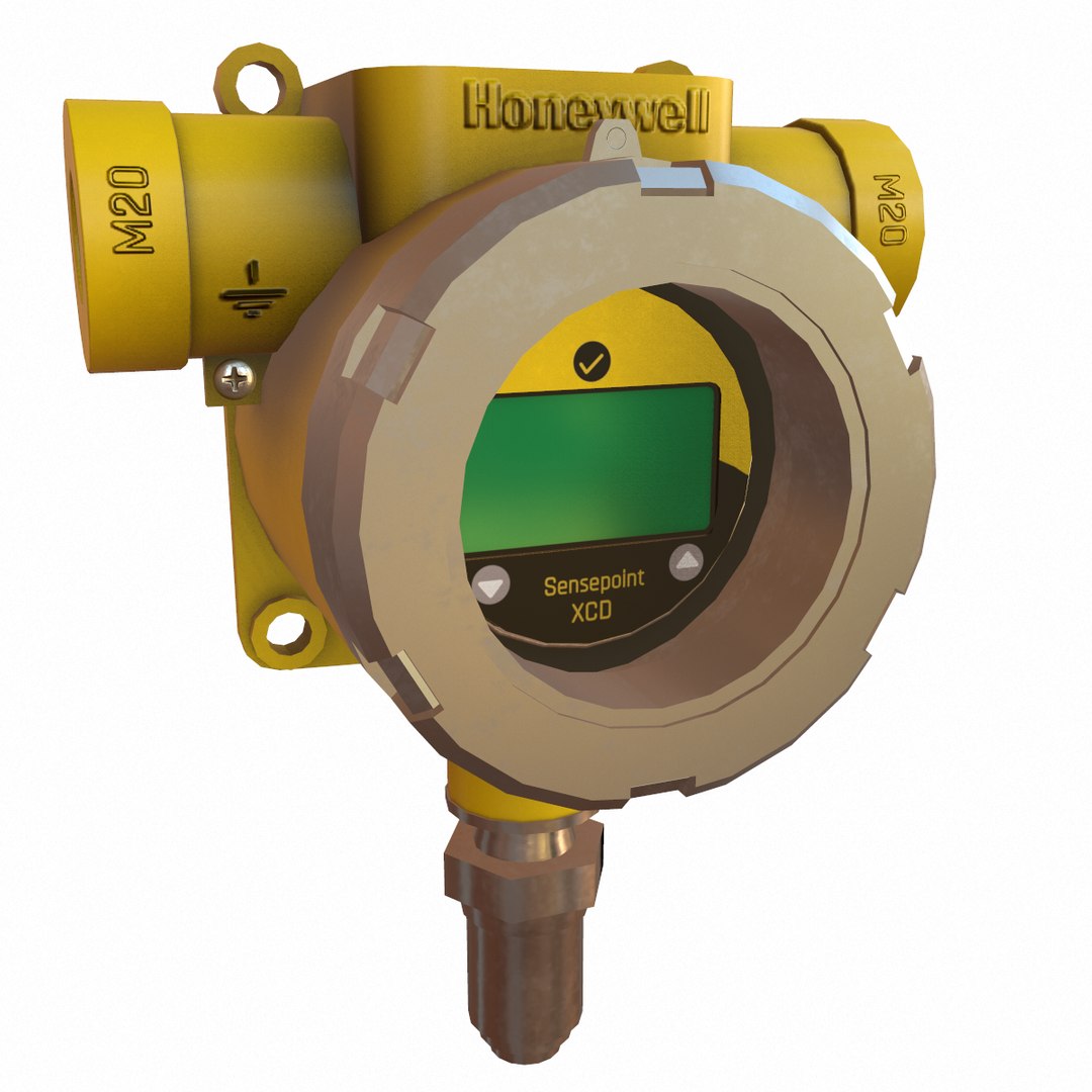 3D Honeywell Sensepoint XCD Low Poly - TurboSquid 2388122