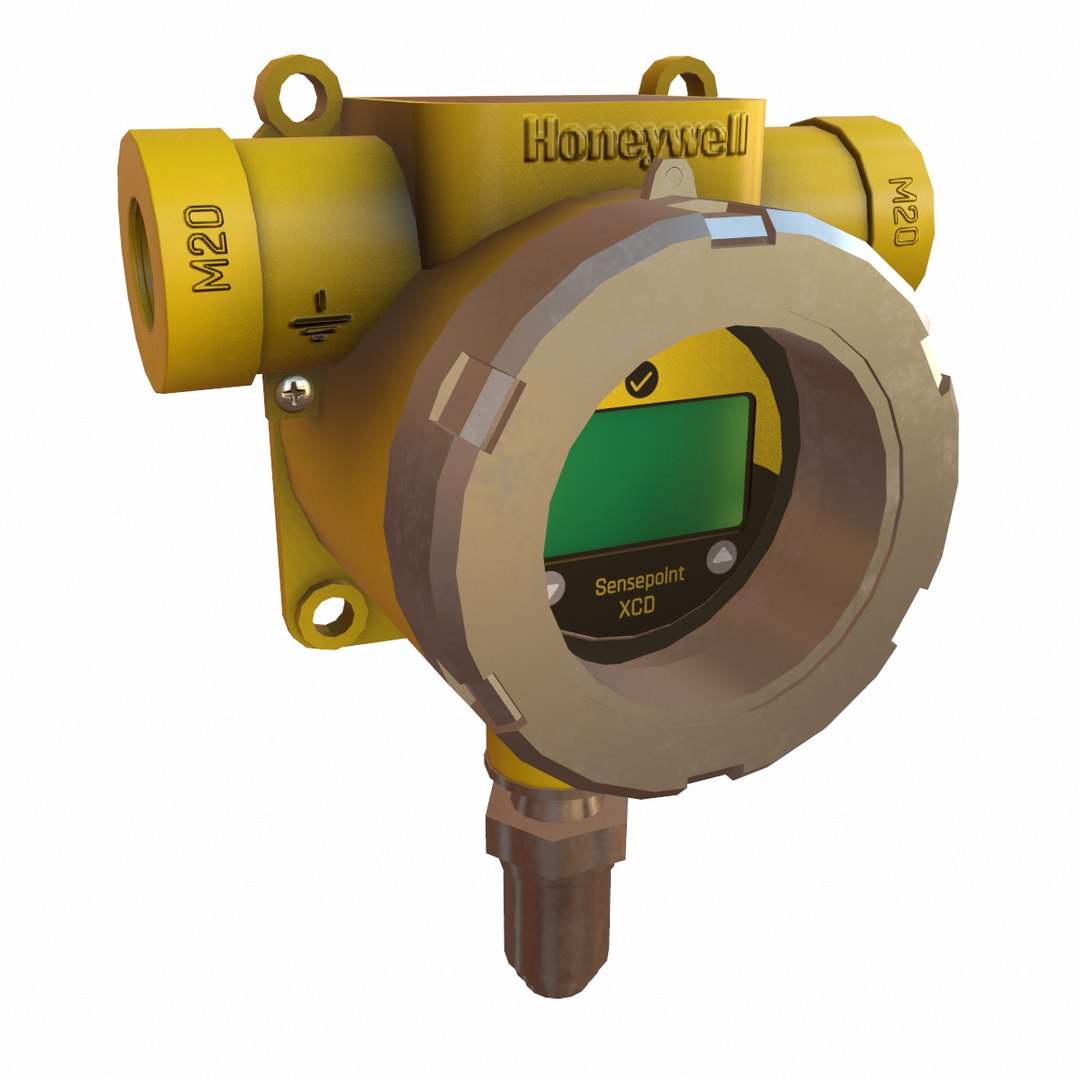 3D Honeywell Sensepoint XCD Low Poly - TurboSquid 2388122