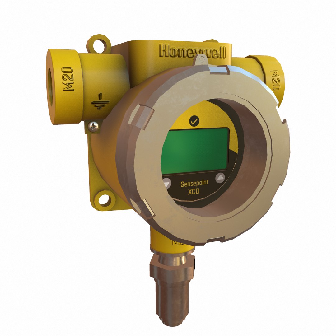 3D Honeywell Sensepoint XCD Low Poly - TurboSquid 2388122