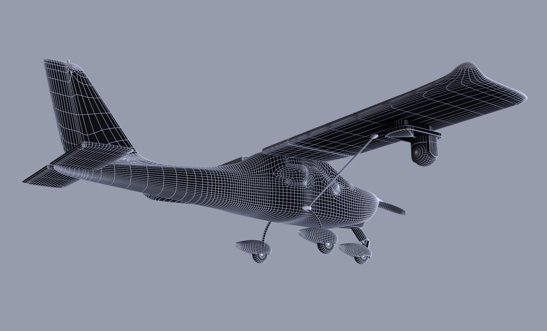 Aircraft Tecnam P92 Js 3D - TurboSquid 1556705