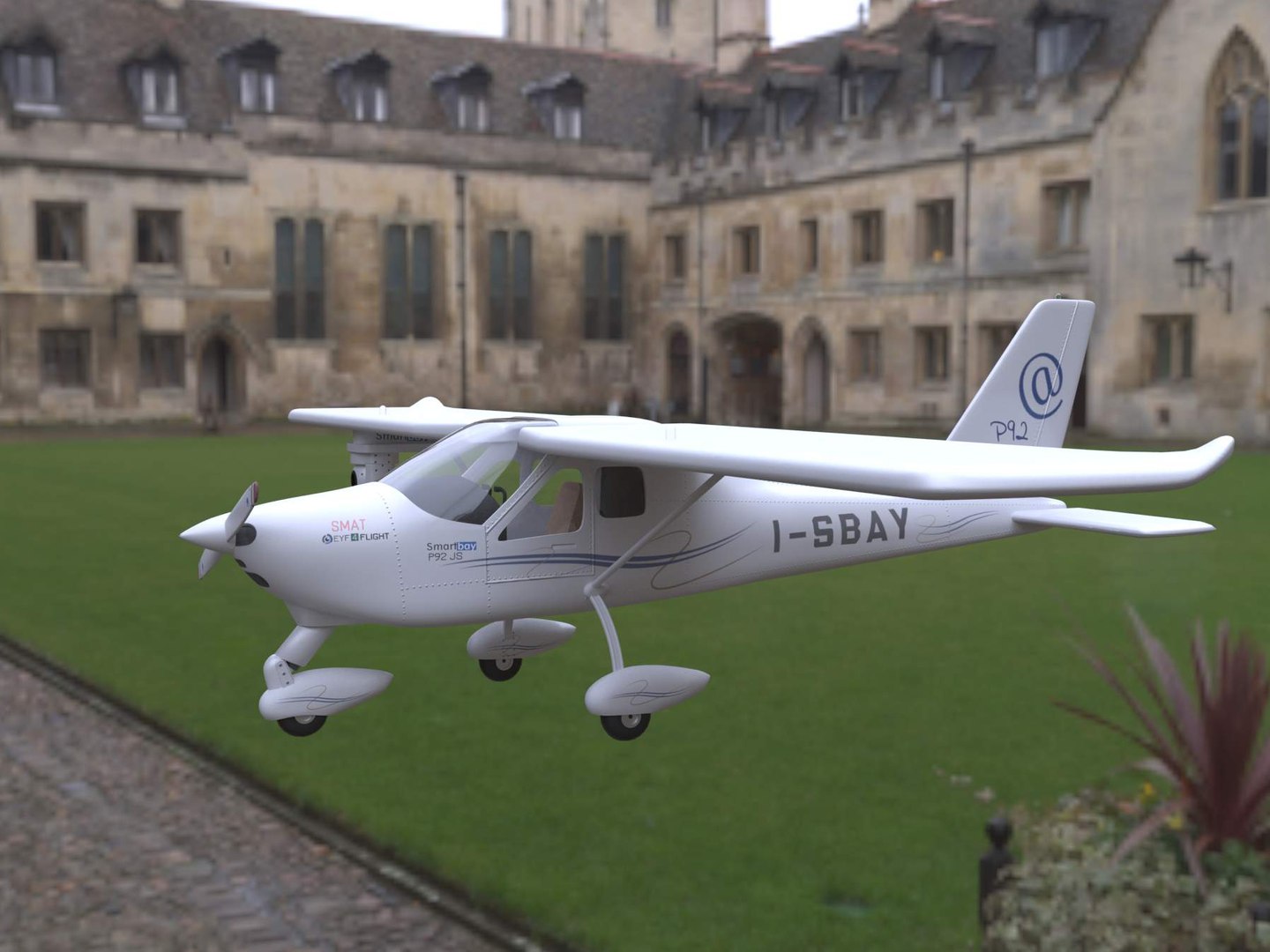 Aircraft Tecnam P92 Js 3D - TurboSquid 1556705