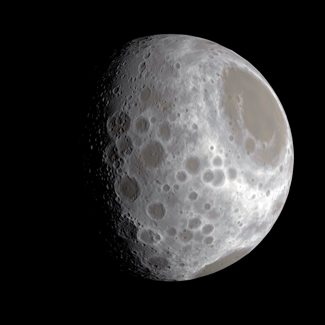 Dwarf Planet Small Moon 3D - TurboSquid 1542087