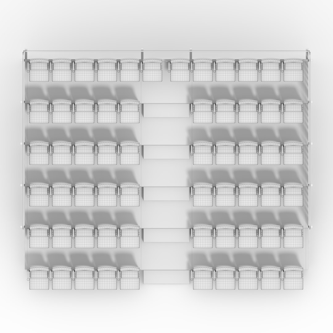 Bleachers 37 Model - TurboSquid 2360468
