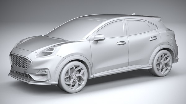 modelo 3d Ford Puma ST 2021 - TurboSquid 1629287