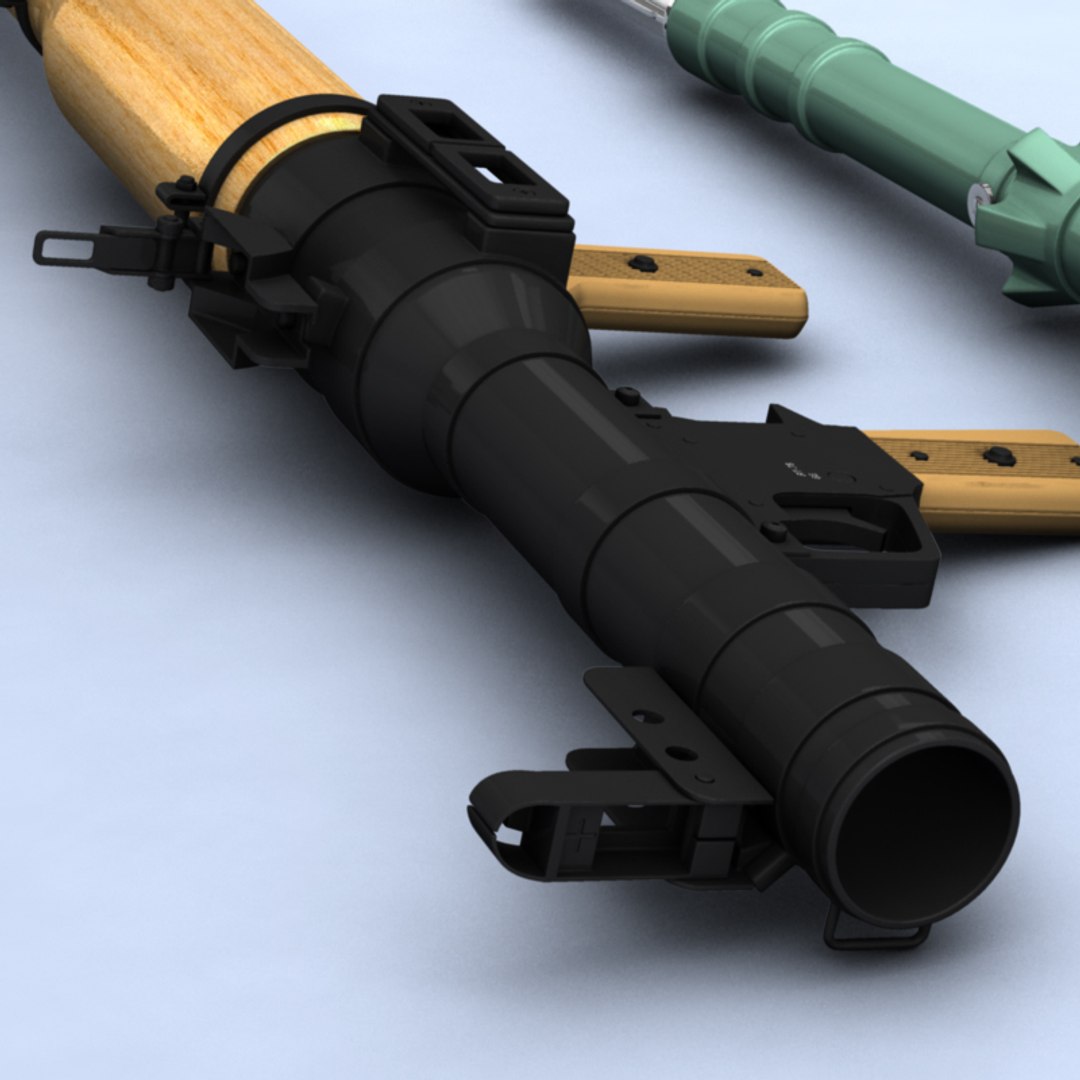 Rpg-7 Rocket 3d Model