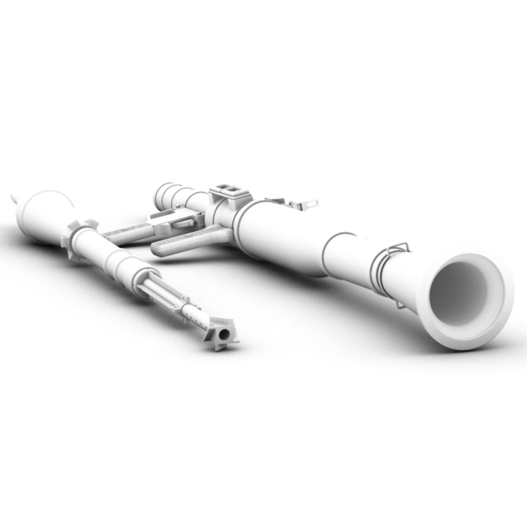 Rpg-7 Rocket 3d Model