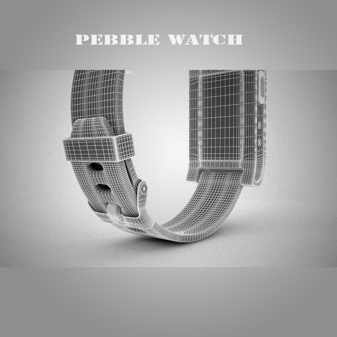 3ds Max 30 Pebble Watch