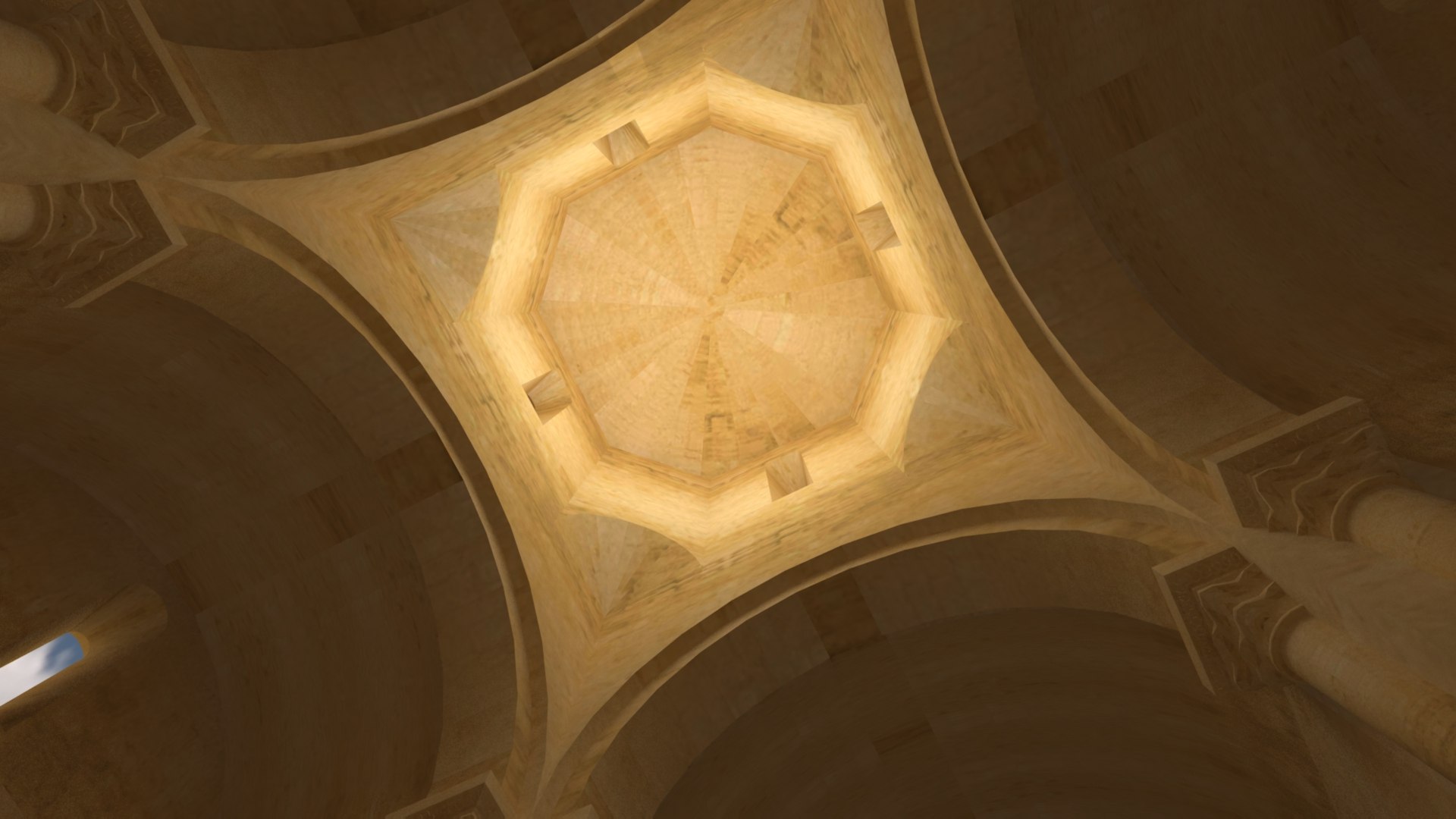 3D Romanesque Church Model - TurboSquid 1290810