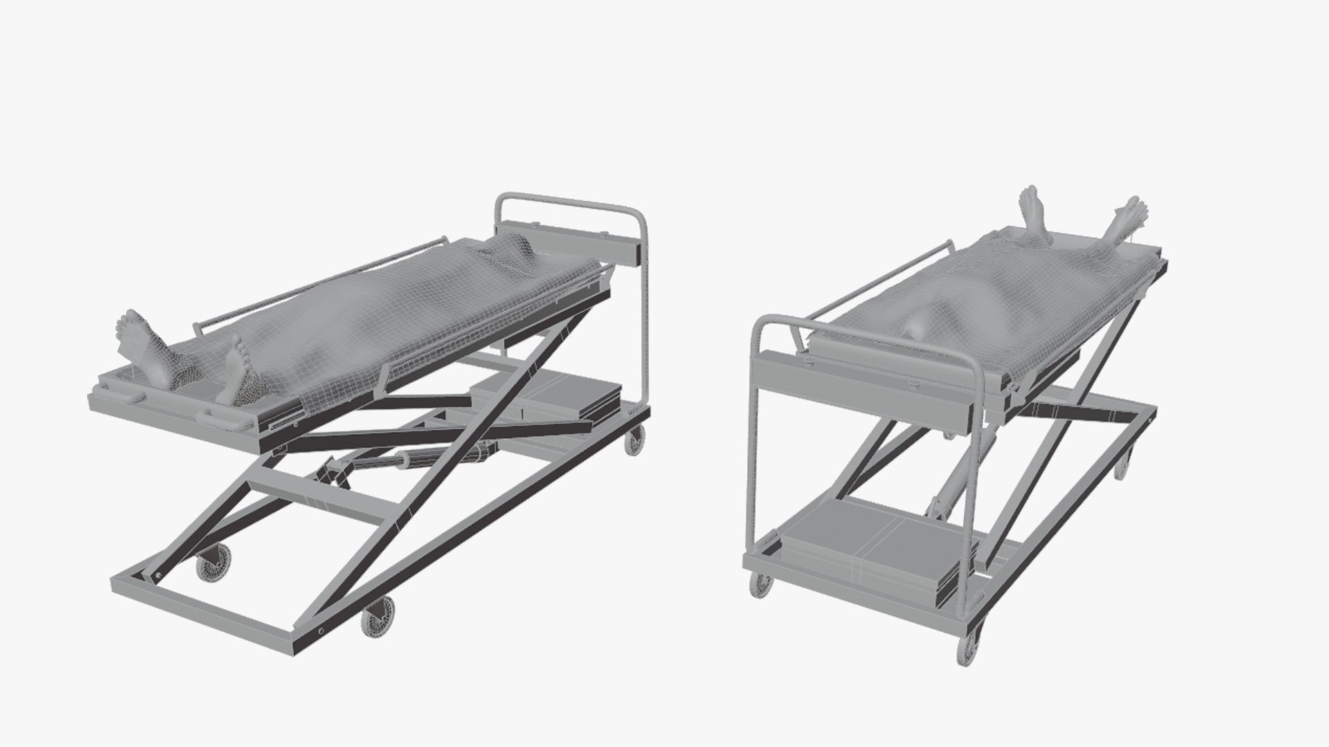 Corpse Table 3D Model - TurboSquid 1792471