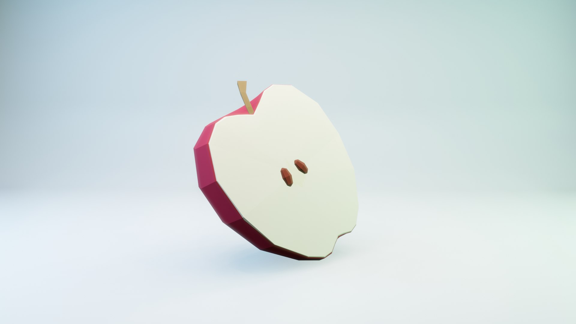 Red Apple - Model - TurboSquid 1442060