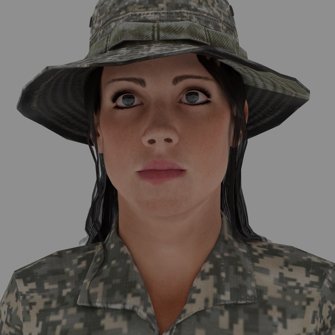 Soldier rigged 3D model - TurboSquid 1681819
